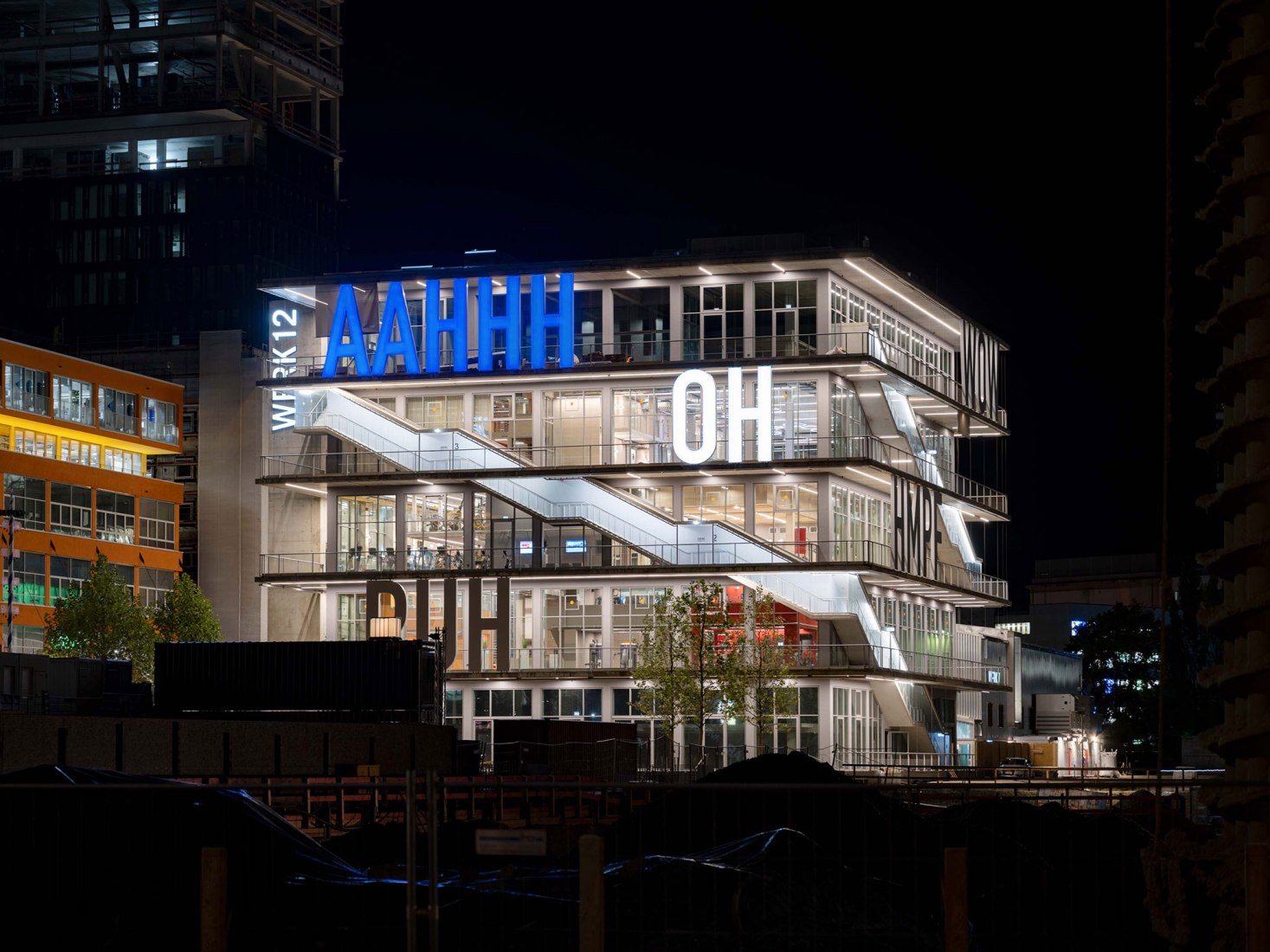 The Memory with Huge Words. WERK12 by MVRDV | The Strength of ...