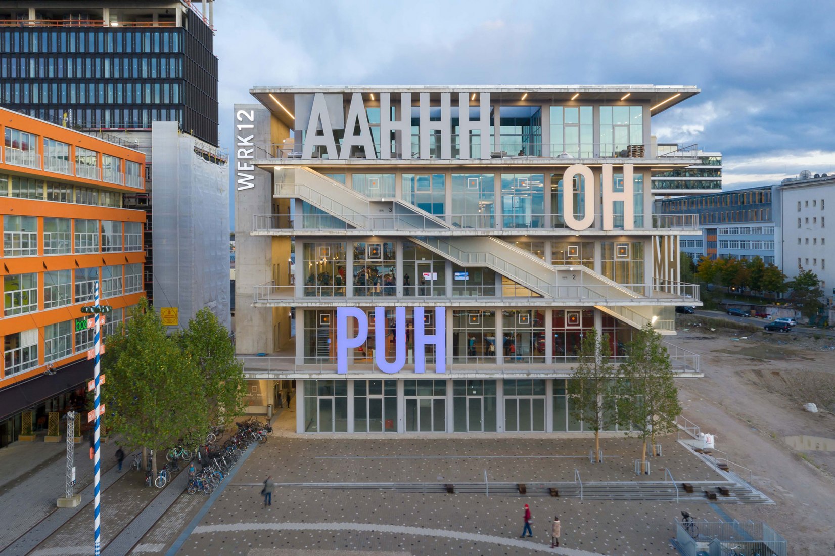 The Memory with Huge Words. WERK12 by MVRDV | The Strength of ...
