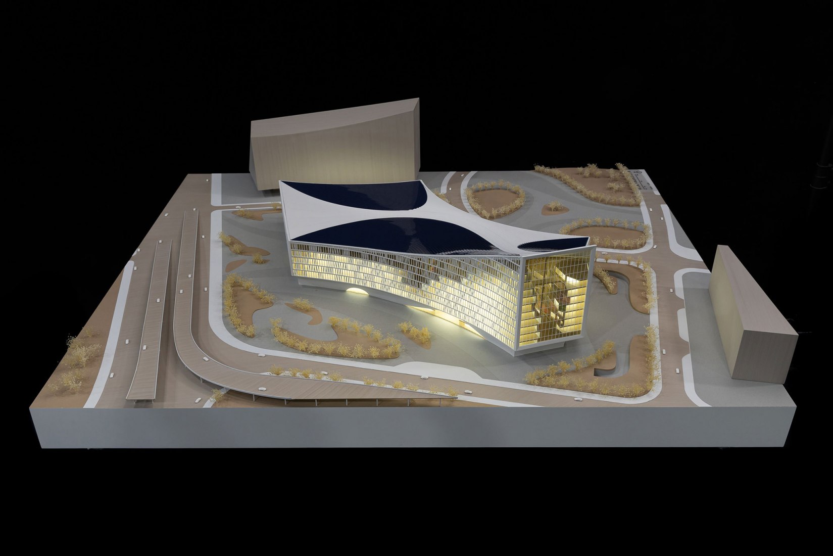 A canyon of books. MVRDV wins the competition to design Wuhan Library ...