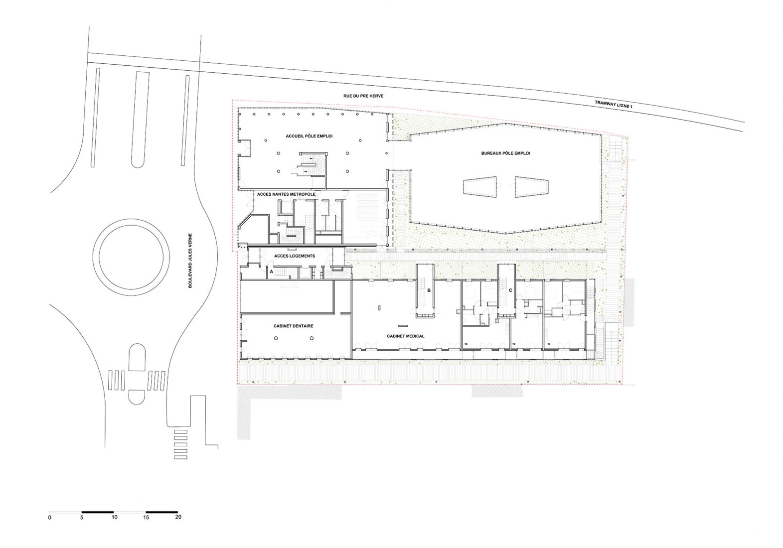 Nantes Haluchère by Thibaud Babled Architectes Urbanistes | The ...