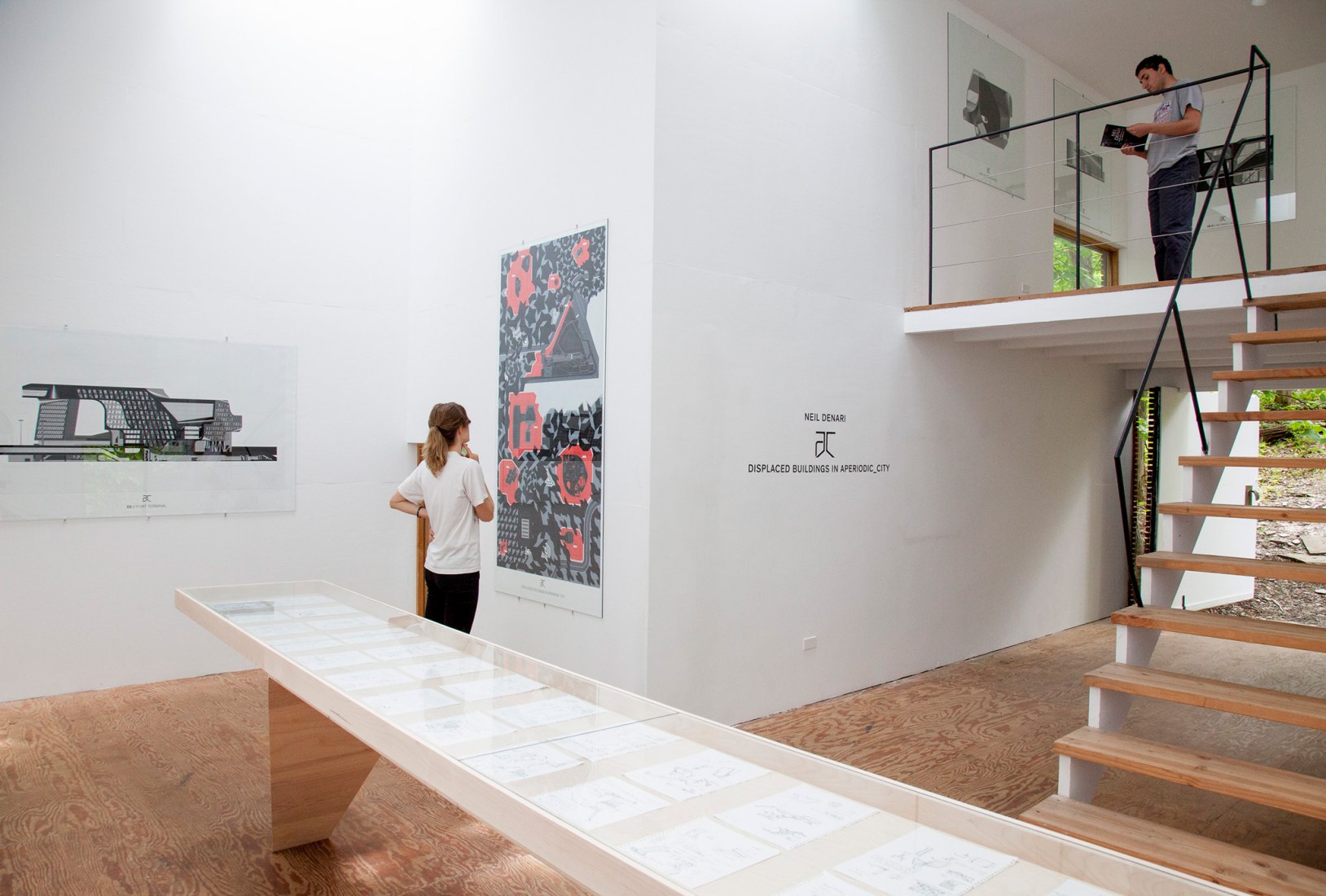 Displaced Buildings in aperiodic city by Neil Denari. Alternative ...
