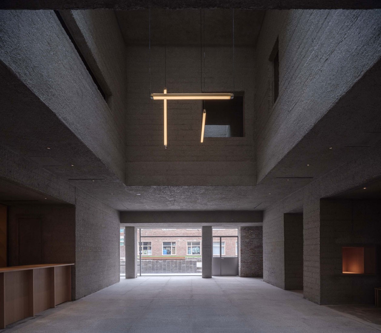 The structure shapes the interior. Lao Ding Feng Beijing by Neri&Hu ...
