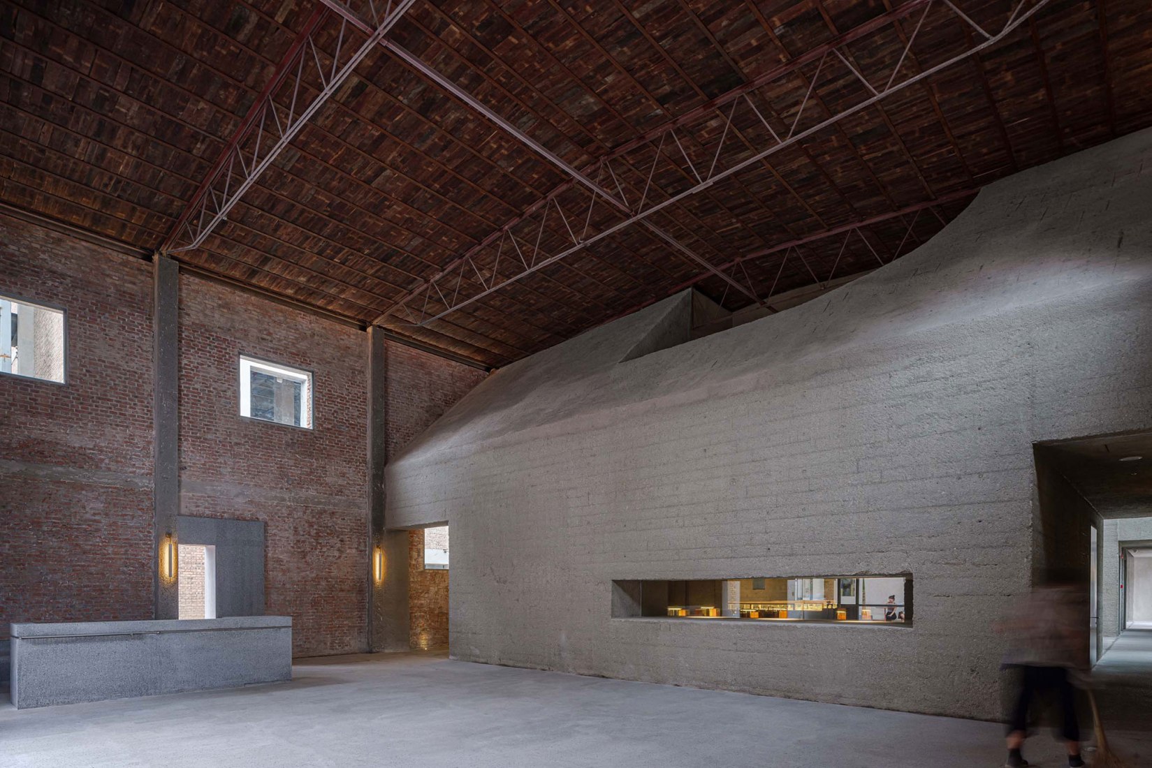 The structure shapes the interior. Lao Ding Feng Beijing by Neri&Hu ...