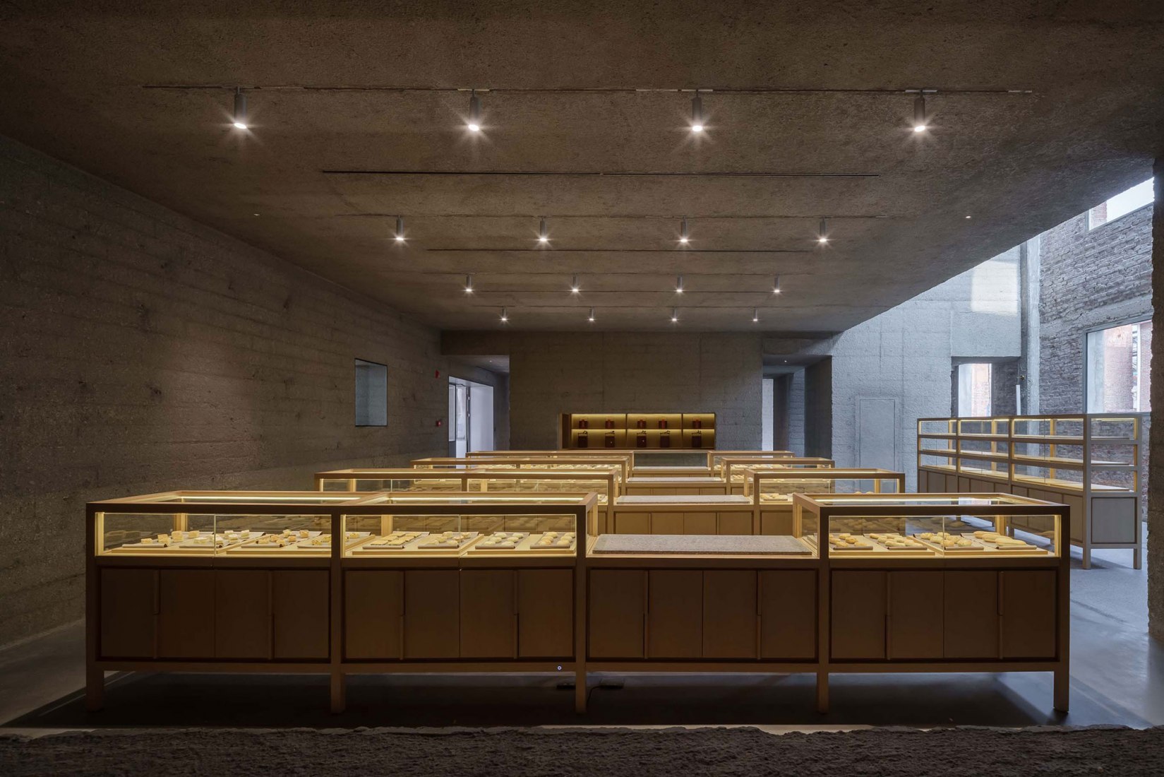 The structure shapes the interior. Lao Ding Feng Beijing by Neri&Hu ...