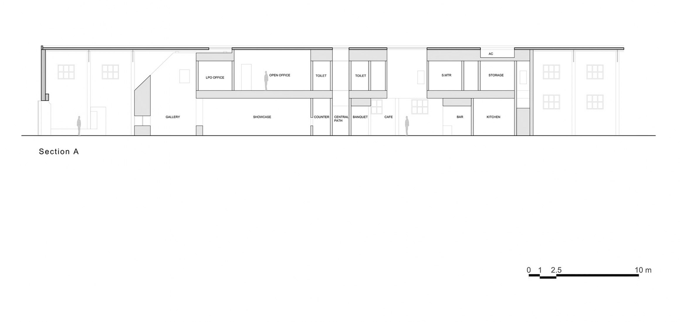 The structure shapes the interior. Lao Ding Feng Beijing by Neri&Hu ...