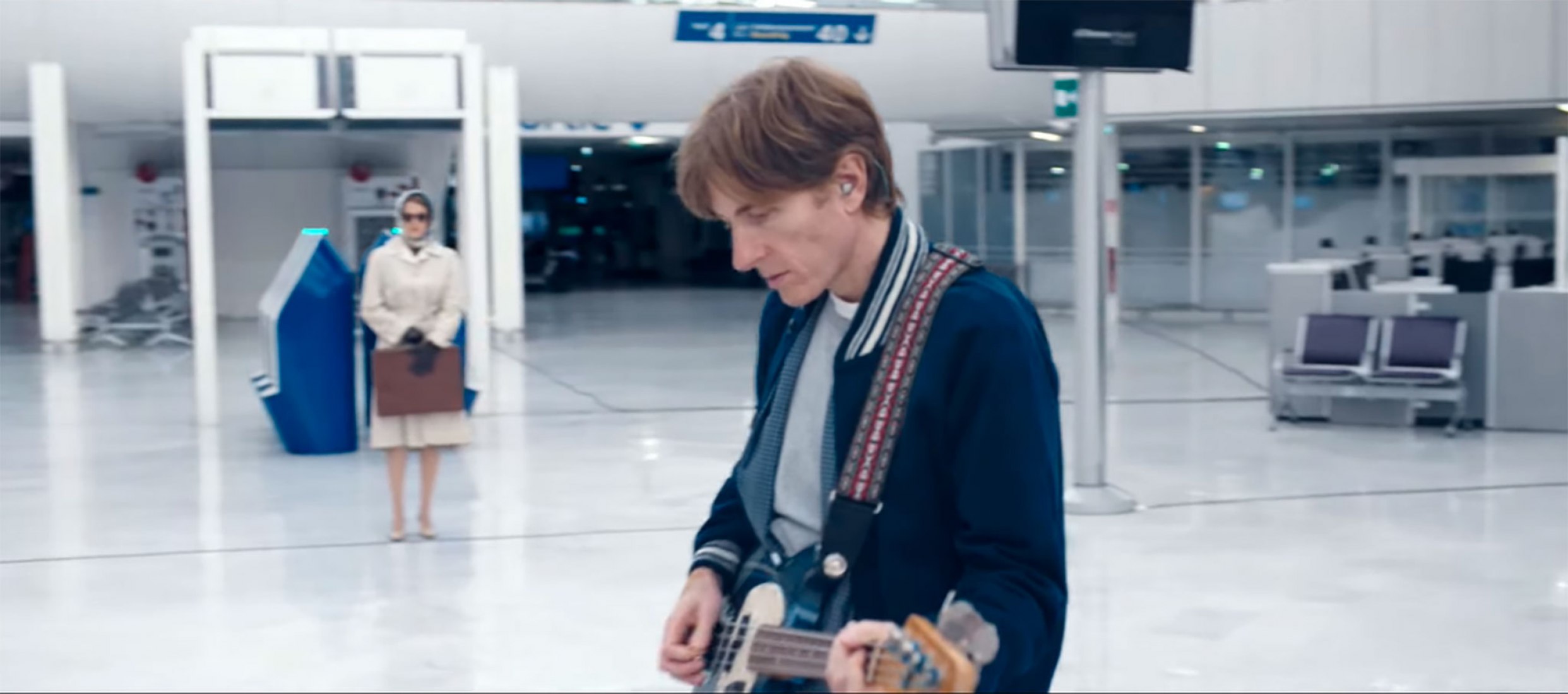 Concert at Orly West Airport. Bach Off by Nicolas Godin | The Strength ...