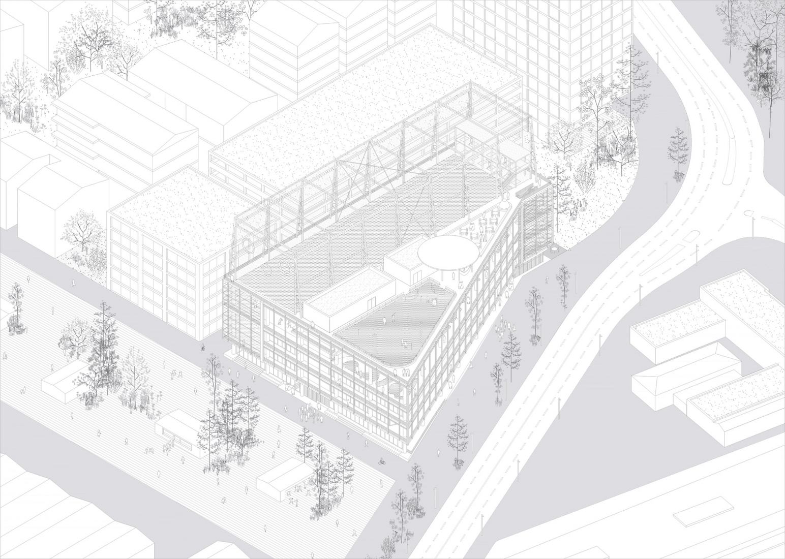 Cathédrale des Sports, an sports activities condenser by NP2F | The ...