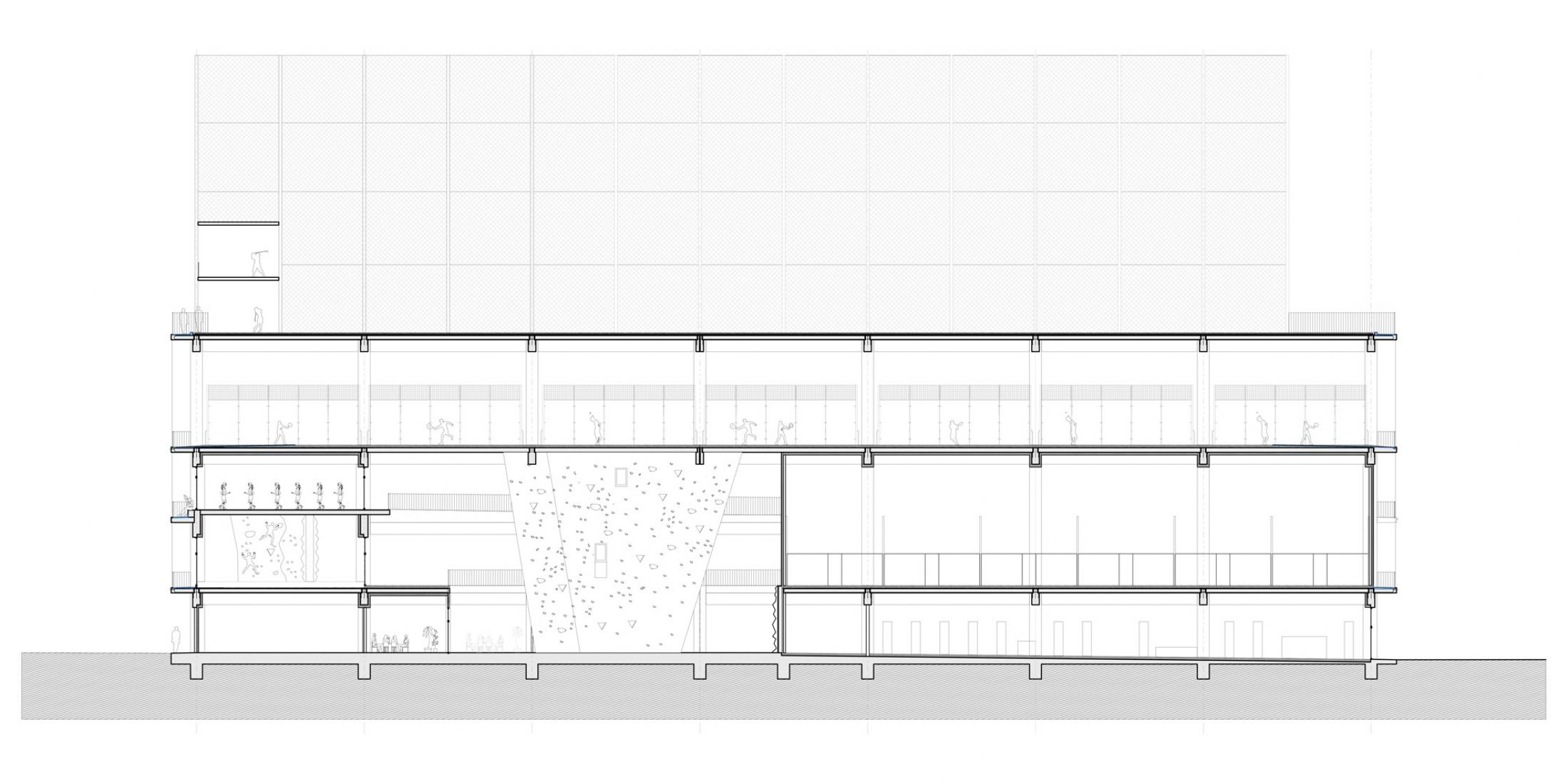 Cathédrale des Sports, an sports activities condenser by NP2F | The ...