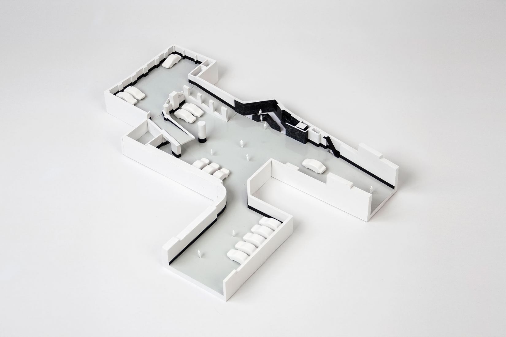 Parking Garage with Marble Reception by Oikonomakis Siampakoulis ...
