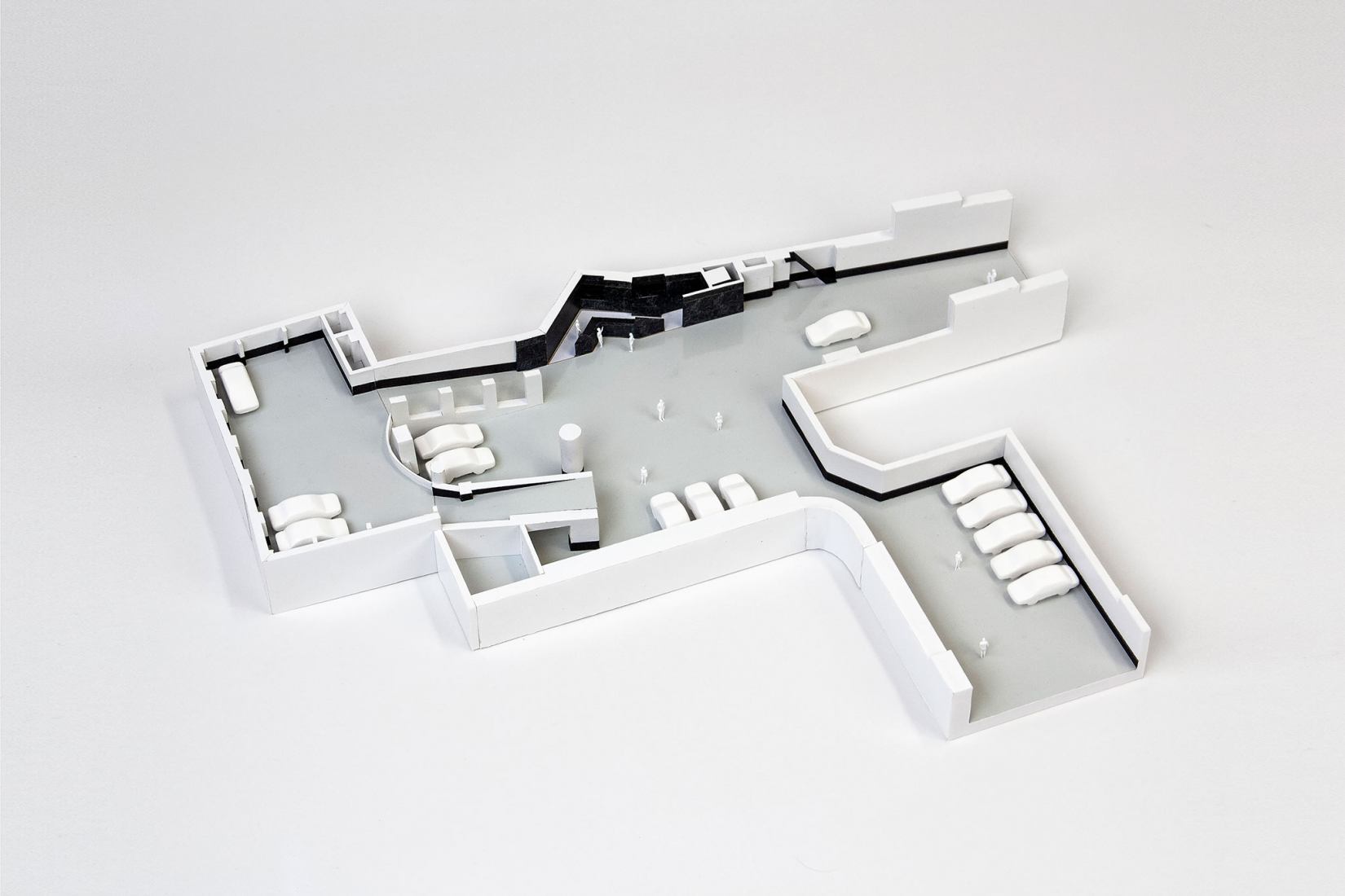 Parking Garage with Marble Reception by Oikonomakis Siampakoulis ...