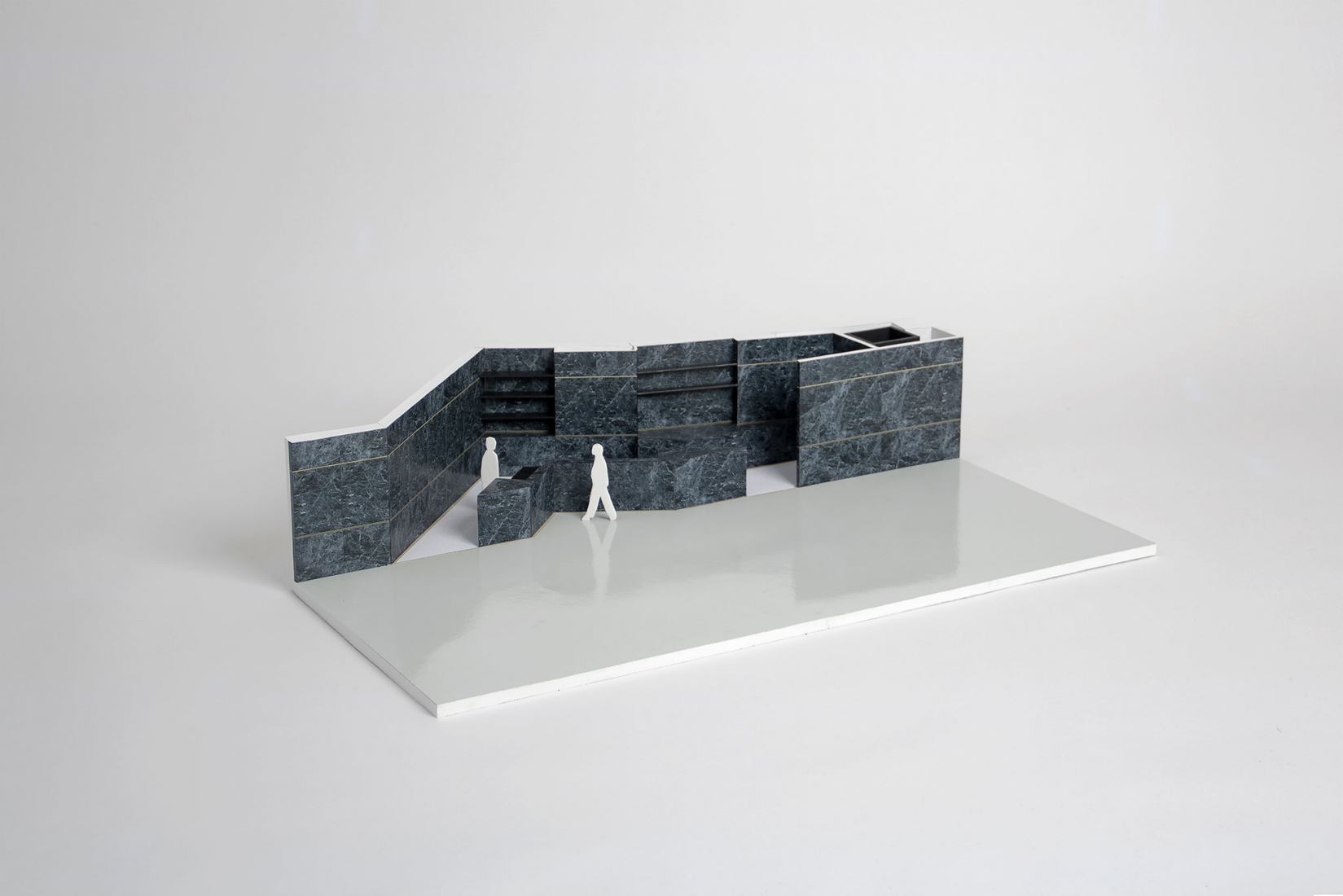 Parking Garage with Marble Reception by Oikonomakis Siampakoulis ...