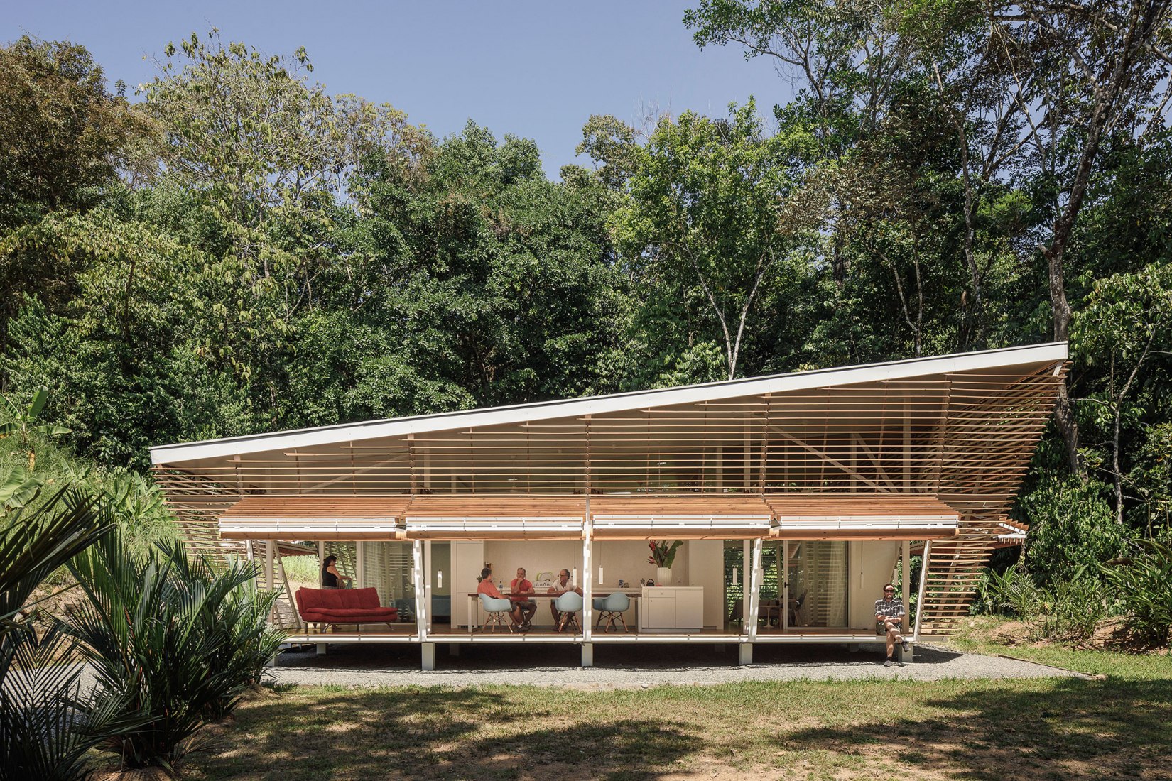 In the tropical rain forests. No Footprint House (NFH) by Oliver ...