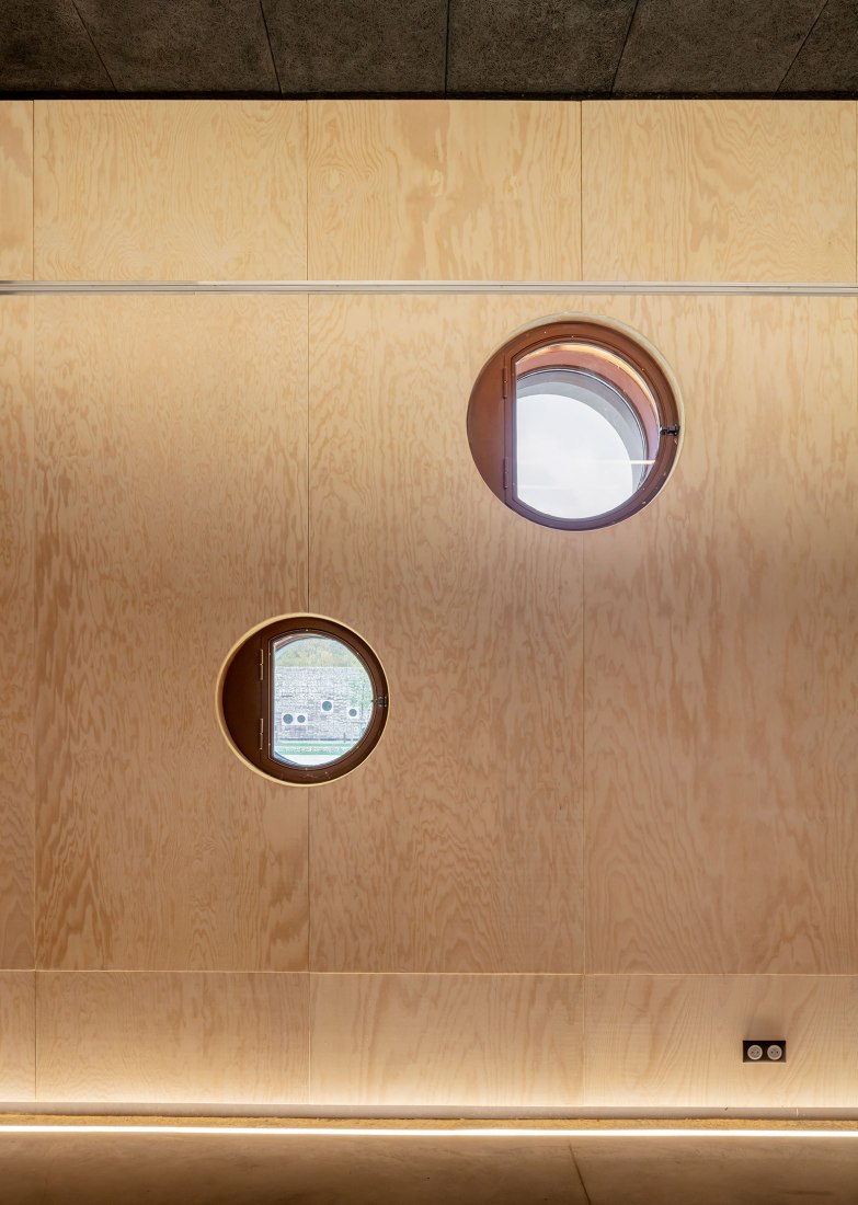Articulating two worlds. Chessy Cultural Center by OPUS 5 Architectes ...