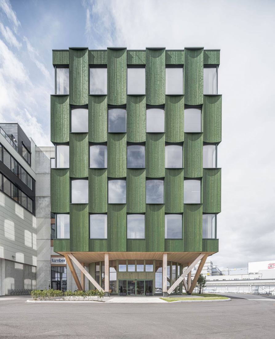 Ventajas de la madera. Edificio Lumber 4 por Oslotre | Sobre ...