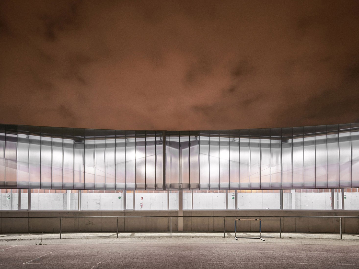 Curve shaped pavilion. CAI Athletic Pavilion by GAP Associates | The ...