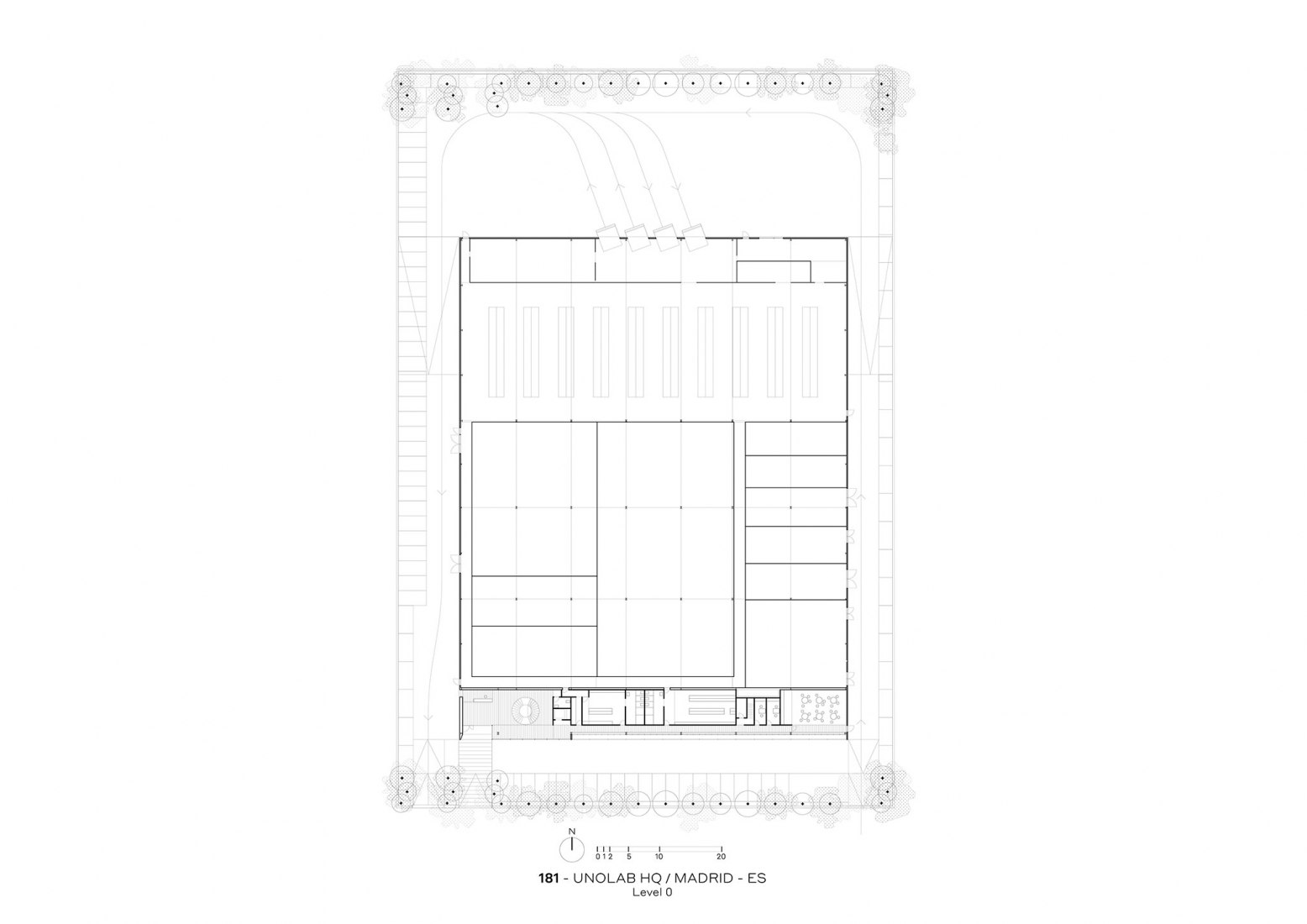 Headquarters with offices and laboratories. 181 Unolab HQ by FRPO ...