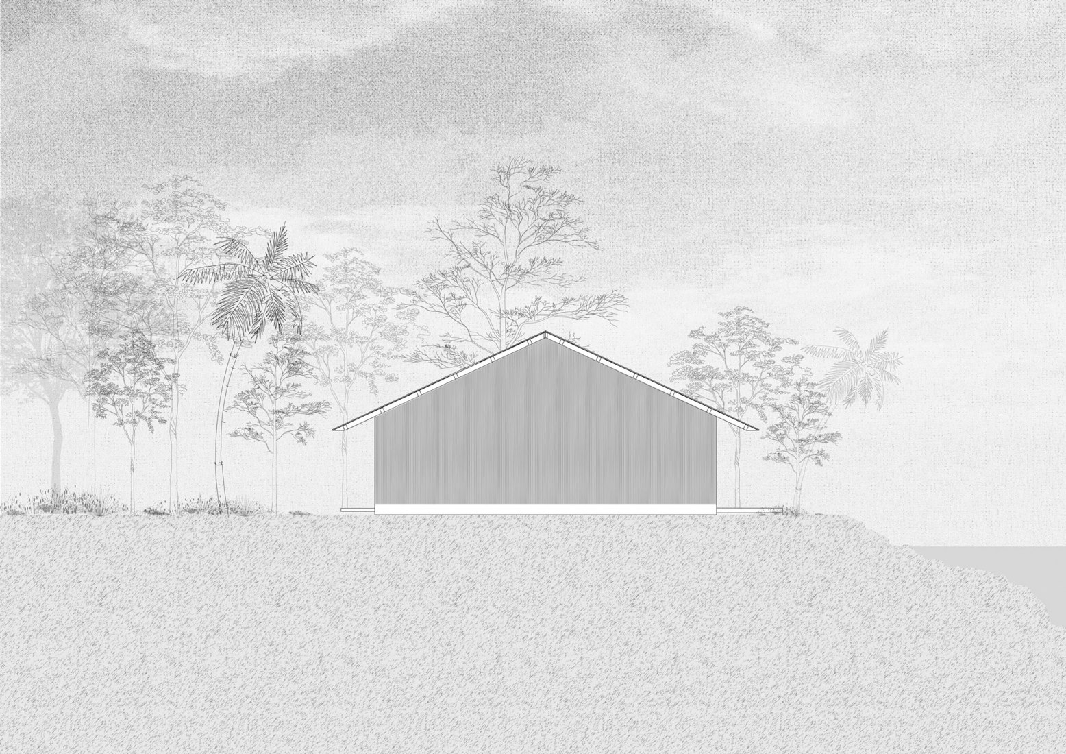 Vernacular architecture. Budget house in Angthong by PHTAA Living ...