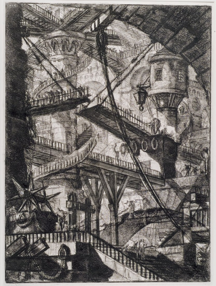 Kunsthal art museum: Exhibition of engravings by the Italian architect ...