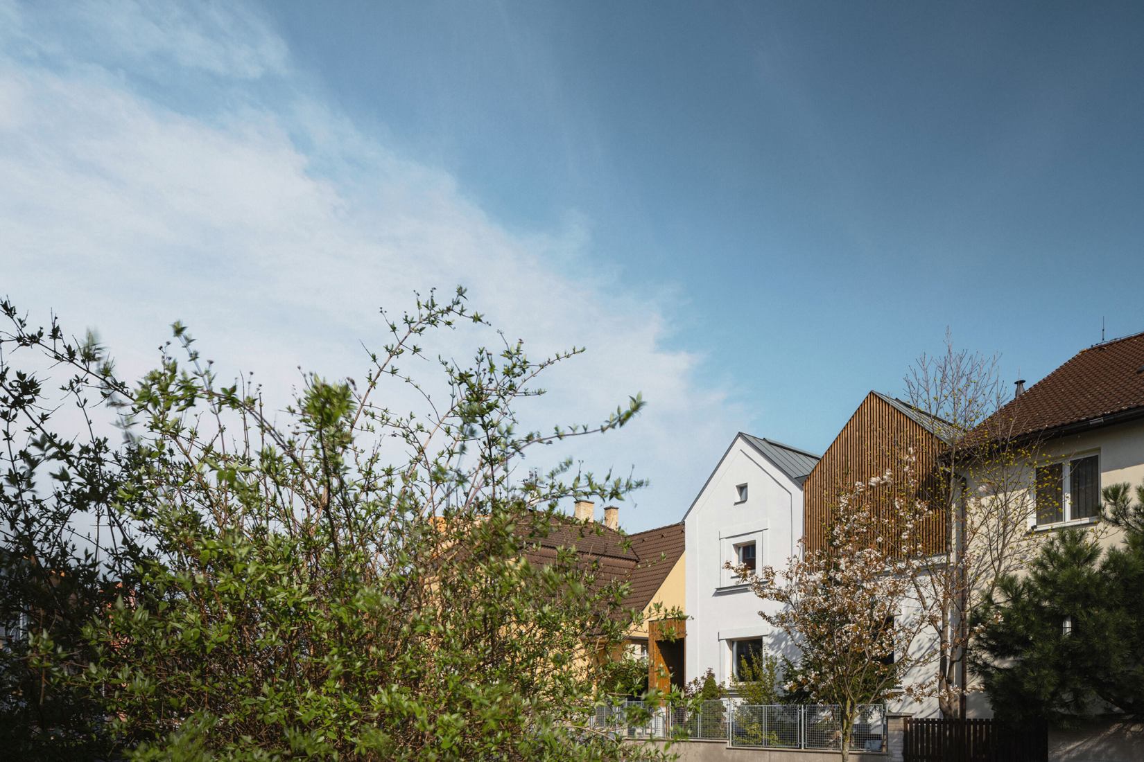 Contemporary extension. Double Gable House by PRO-STORY | The Strength ...
