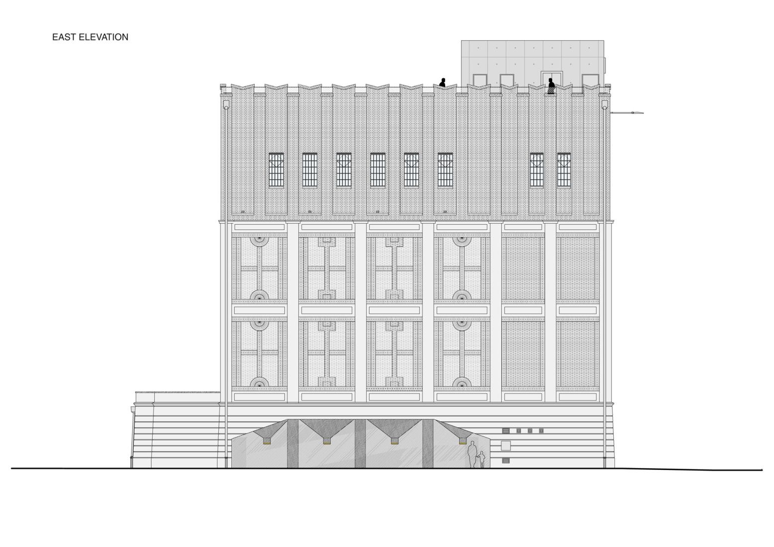 A silo of contemporary culture. Automatic Mills Grain Silo renovation ...