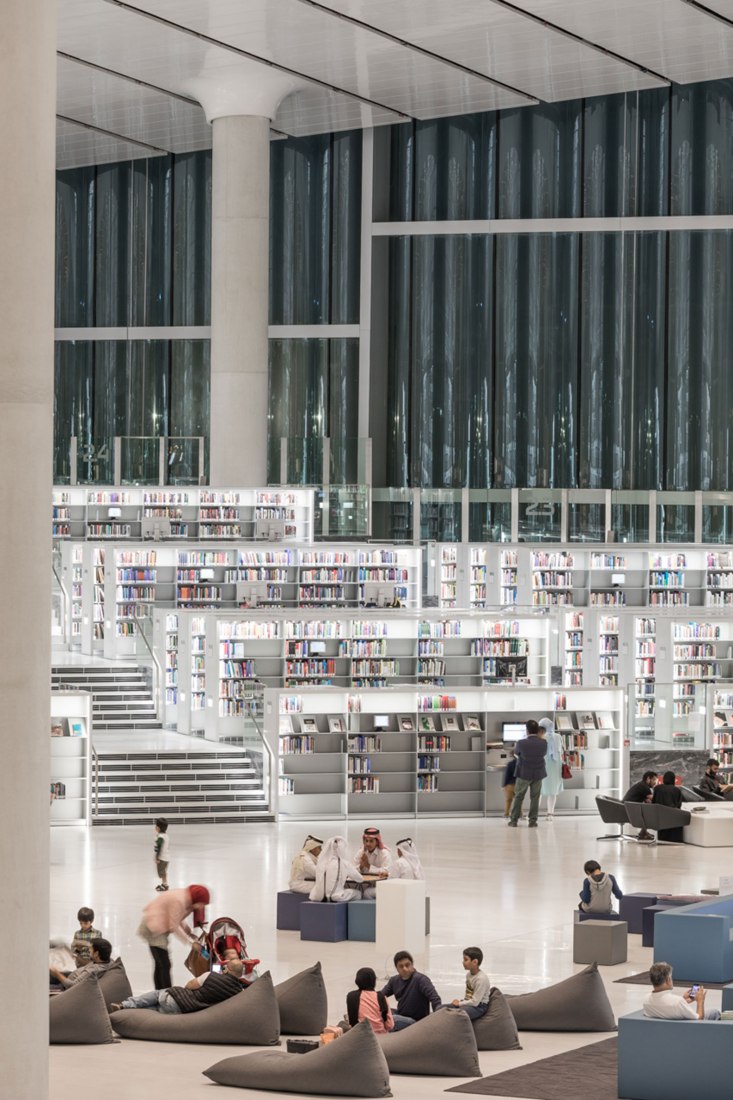 OMA’s Qatar National Library Officially Opened | The Strength of ...