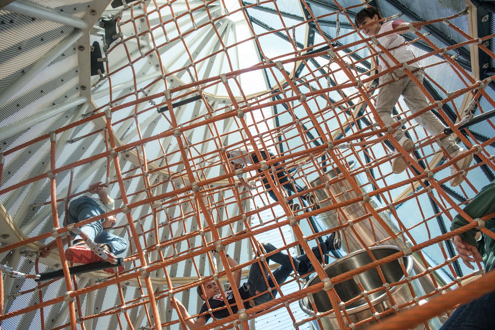 Architectural installation for play and reverie. Balena playground in ...