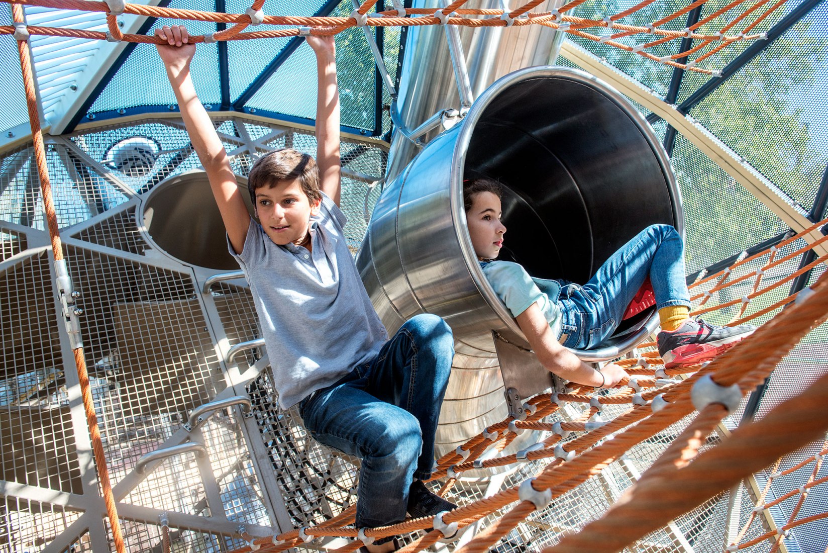 Architectural installation for play and reverie. Balena playground in ...