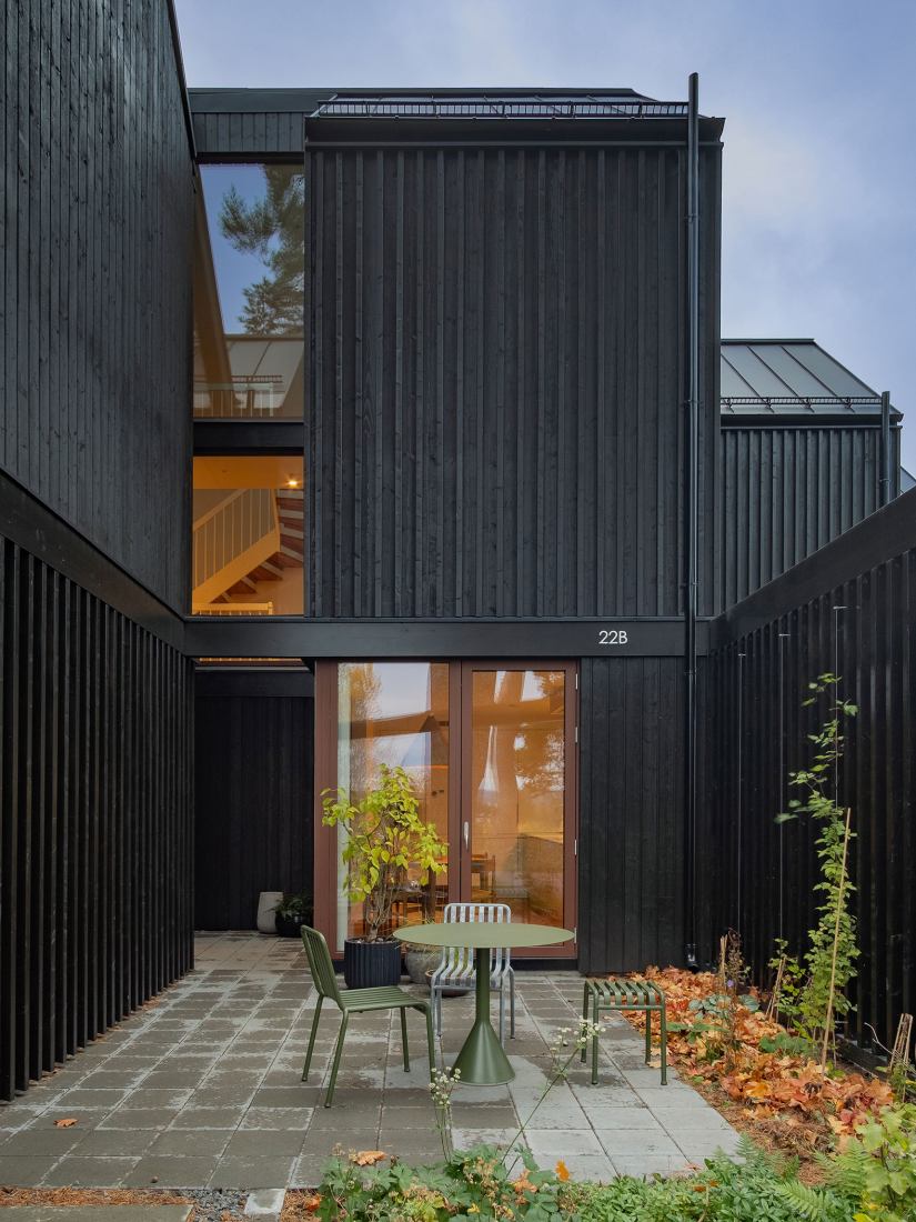 Diversity of atmospheres under two action operations. Row houses ...