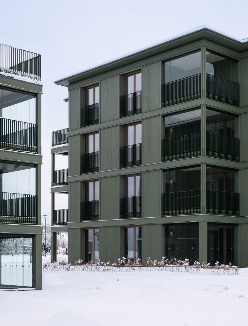 La simetría como estrategia. Viviendas Solberg Hage por R21 arkitekter ...