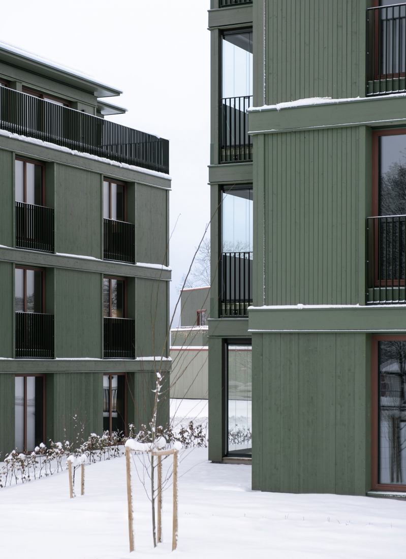 La simetría como estrategia. Viviendas Solberg Hage por R21 arkitekter ...