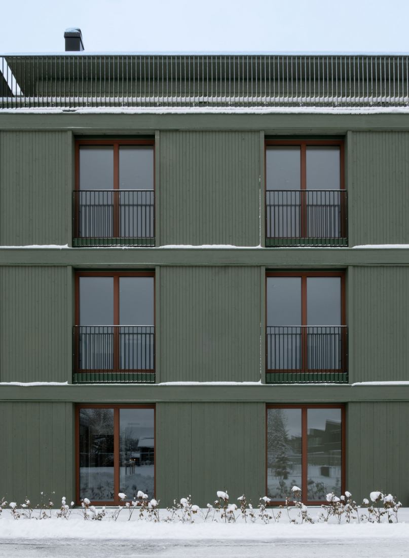 La simetría como estrategia. Viviendas Solberg Hage por R21 arkitekter ...