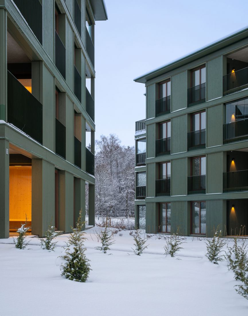 La simetría como estrategia. Viviendas Solberg Hage por R21 arkitekter ...
