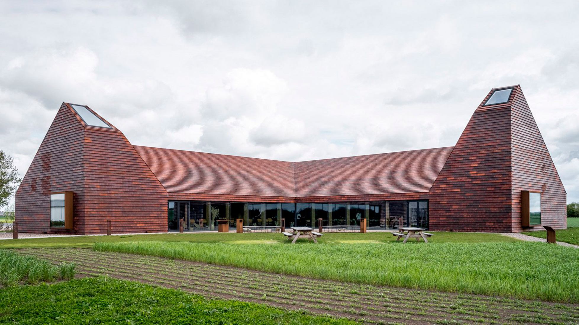 Space for agricultural learning. House of Grain by Reiulf Ramstad ...