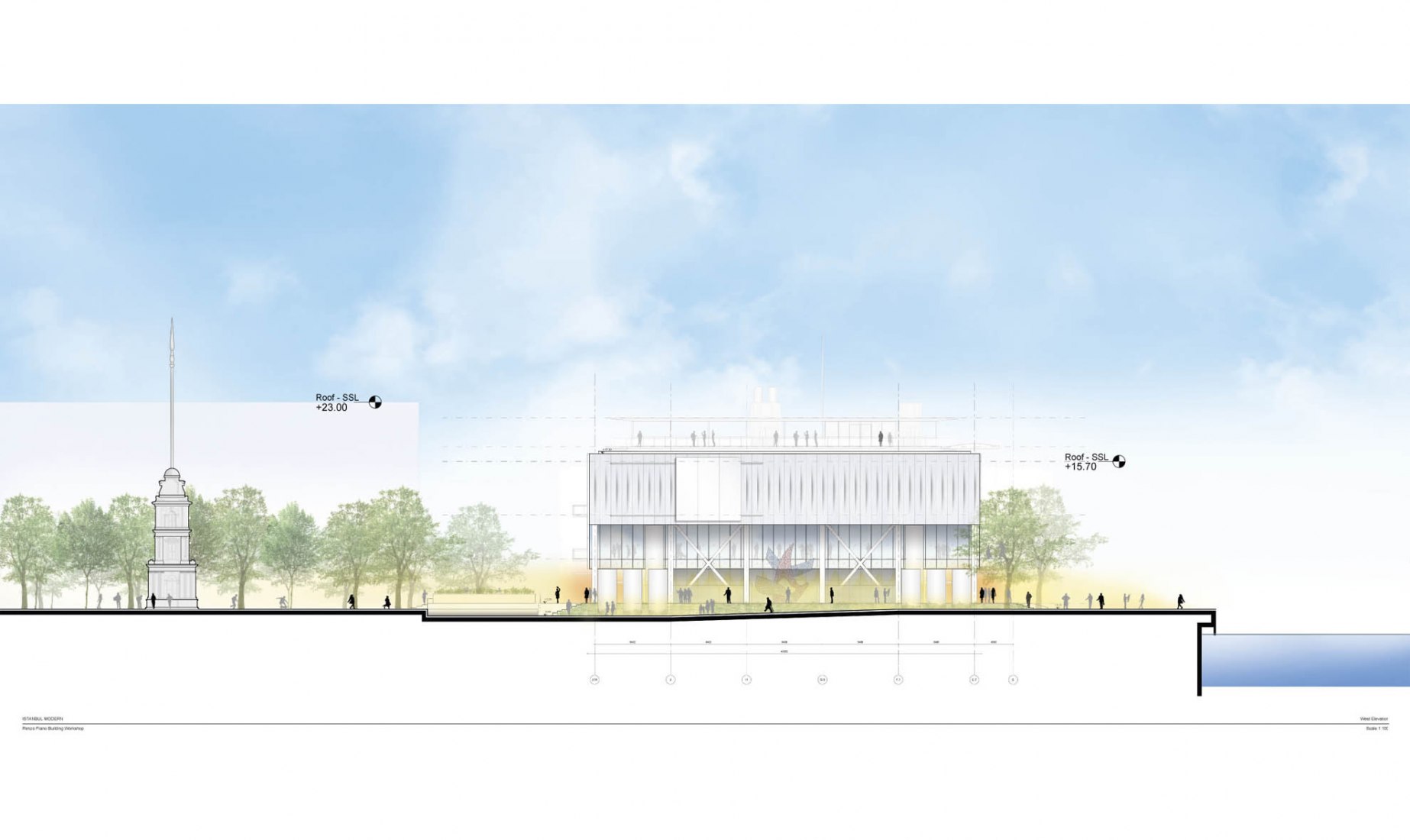 An iridescent ship. Renzo Piano’s Istanbul Modern Museum opening | The ...
