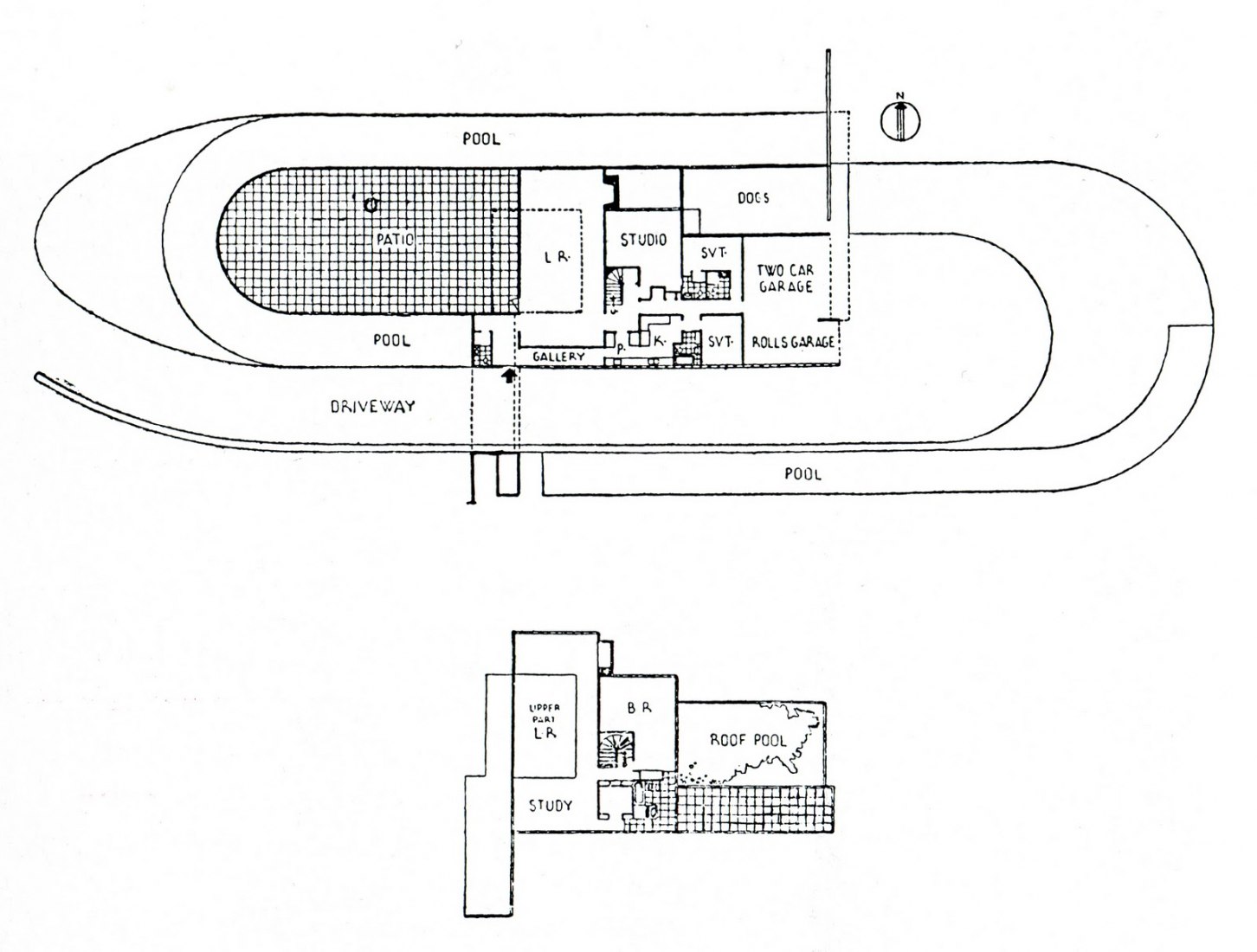 Architecture and cinema in a distant meadow. Von Sternberg House by ...