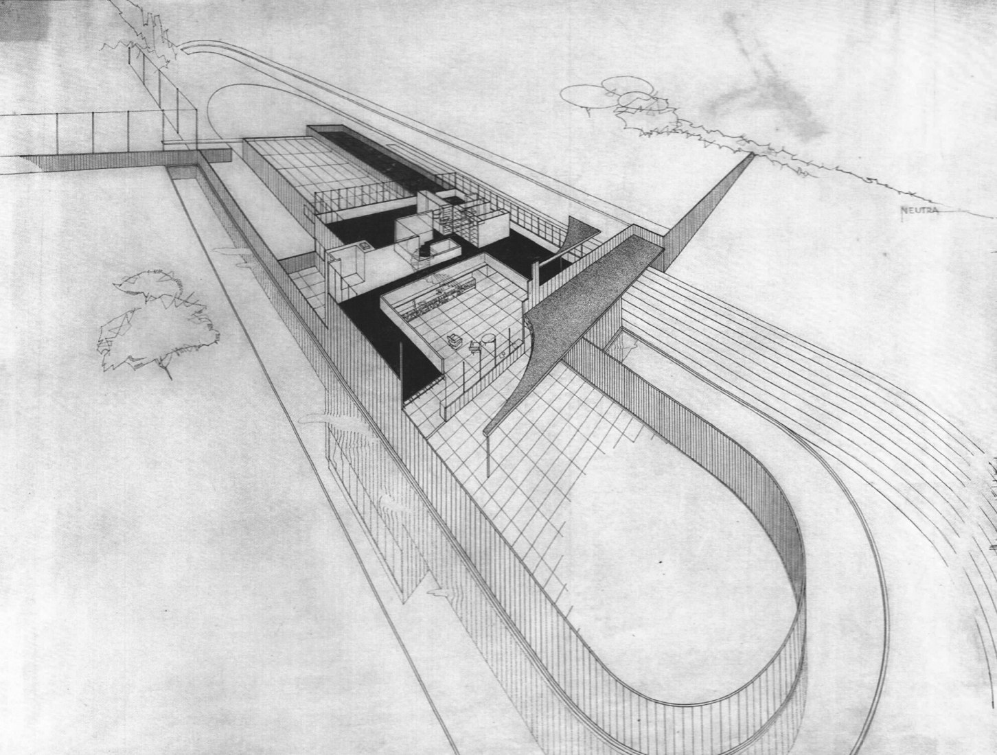 Architecture and cinema in a distant meadow. Von Sternberg House by ...