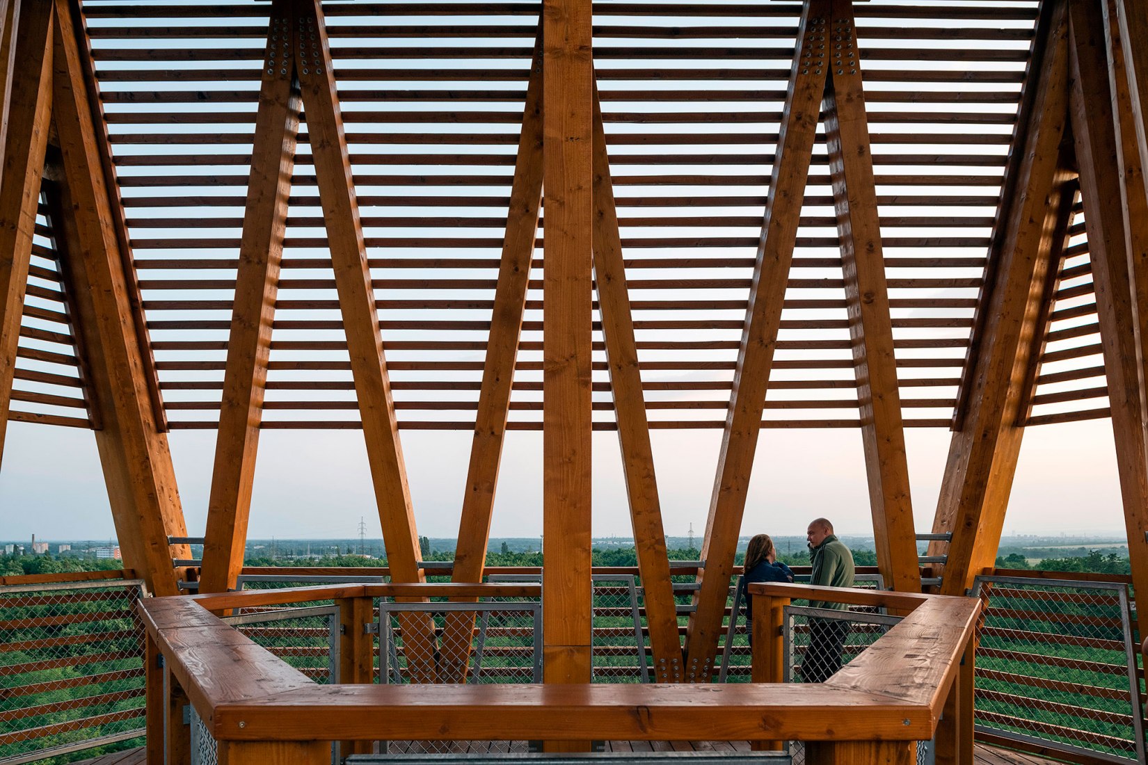 Sculptural presence in nature. Lookout Tower by Robert Gutowski ...