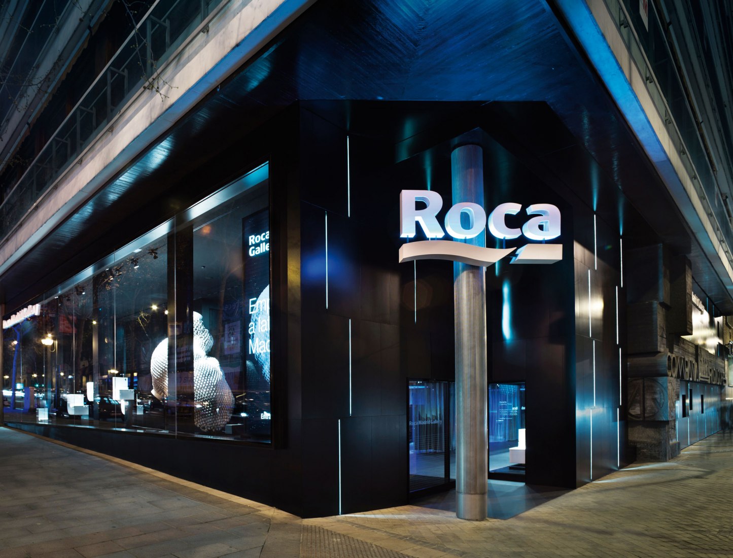 Showroom Roca Madrid Gallery por Estudio Lamela en la V edición de Open ...