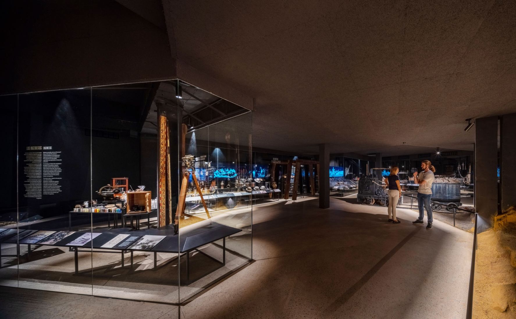 Museography of the new Mining Museum of the Union by Rocamora diseño y ...
