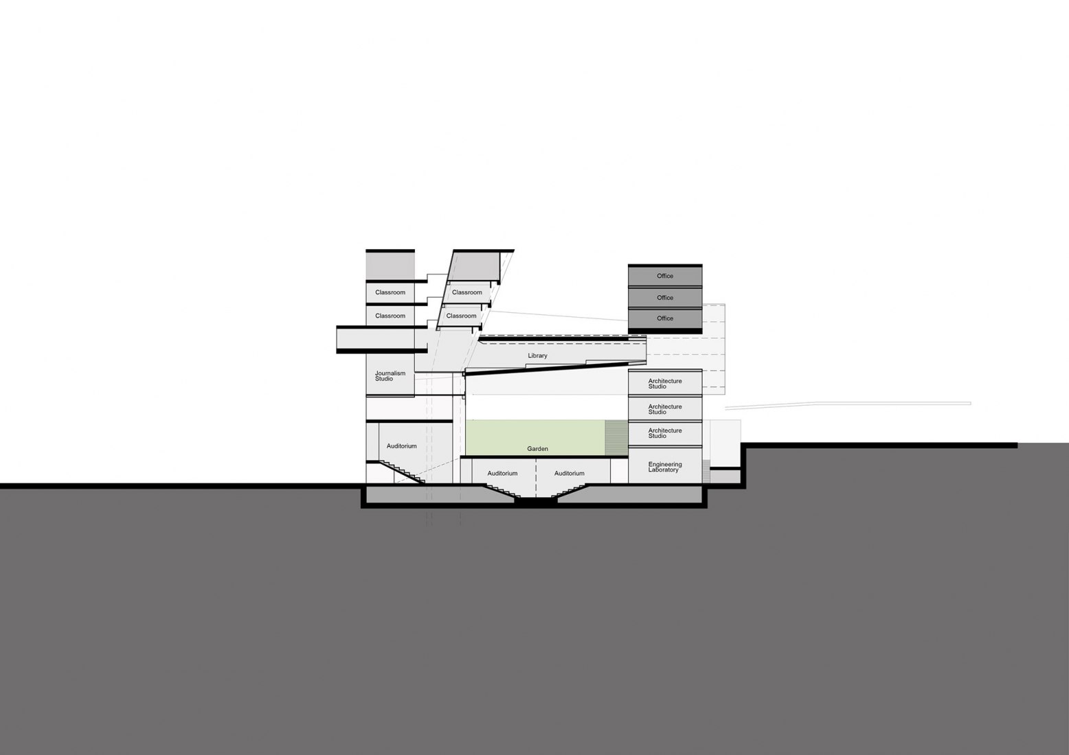 A vertical campus. Chu Hai College by Rocco Design Architects | The ...