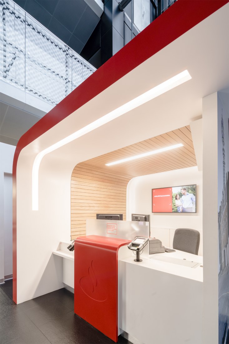Implementation of Santander Bank Triton Square Branch | The Strength of ...