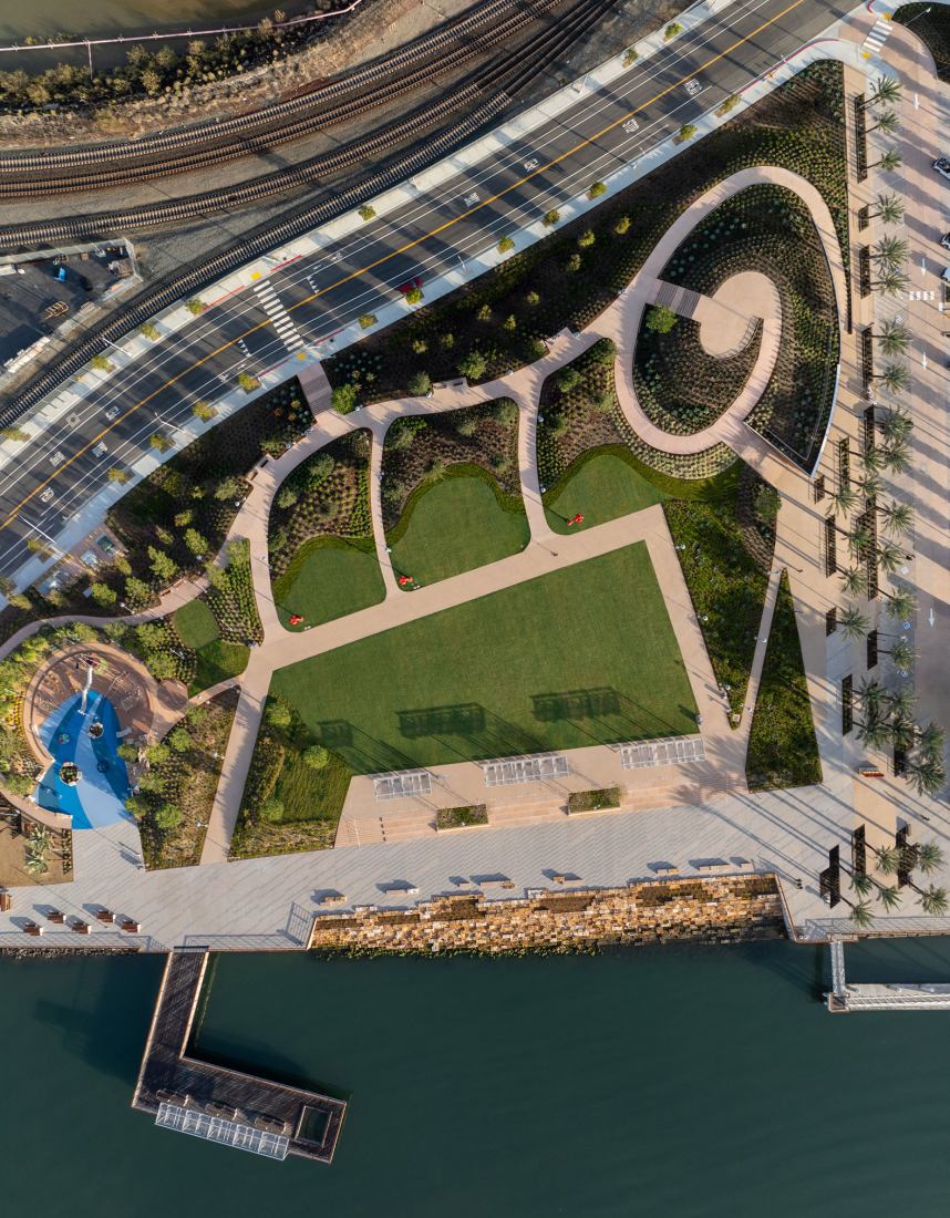 Blur of the industrial. Wilmington Waterfront Promenade by Sasaki | The ...