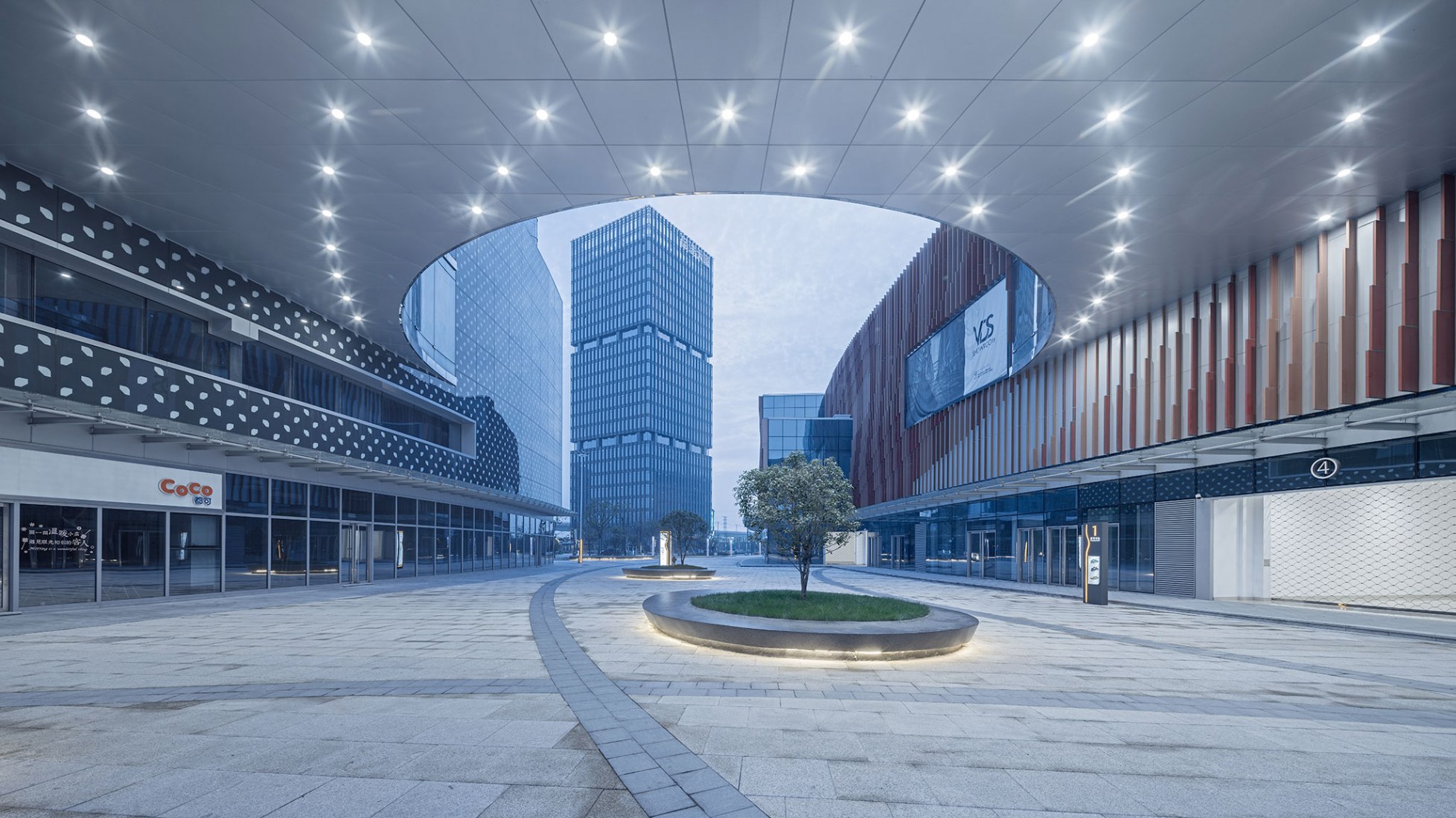 "Around Eye of celebration". Shaoxing CTC Mall Interior Design by ...