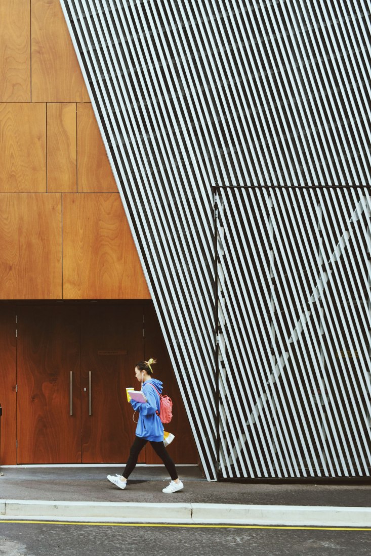 Between landscaped folds. UniSA Pridham Hall Adelaide by Snøhetta | The ...