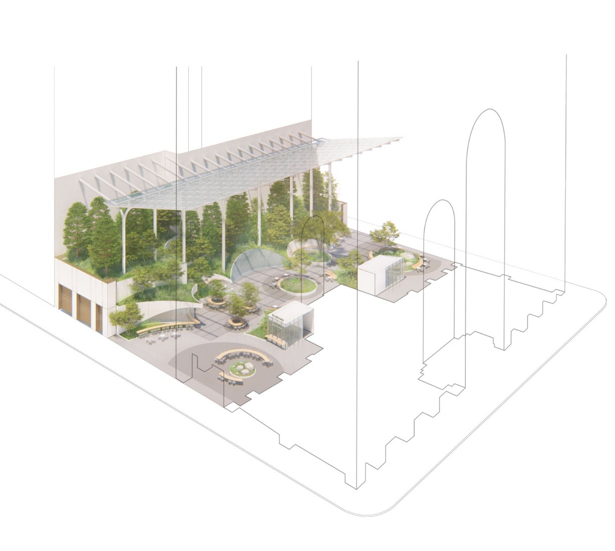 A new life, a new garden. Revitalized 550 Madison by Snøhetta | The ...