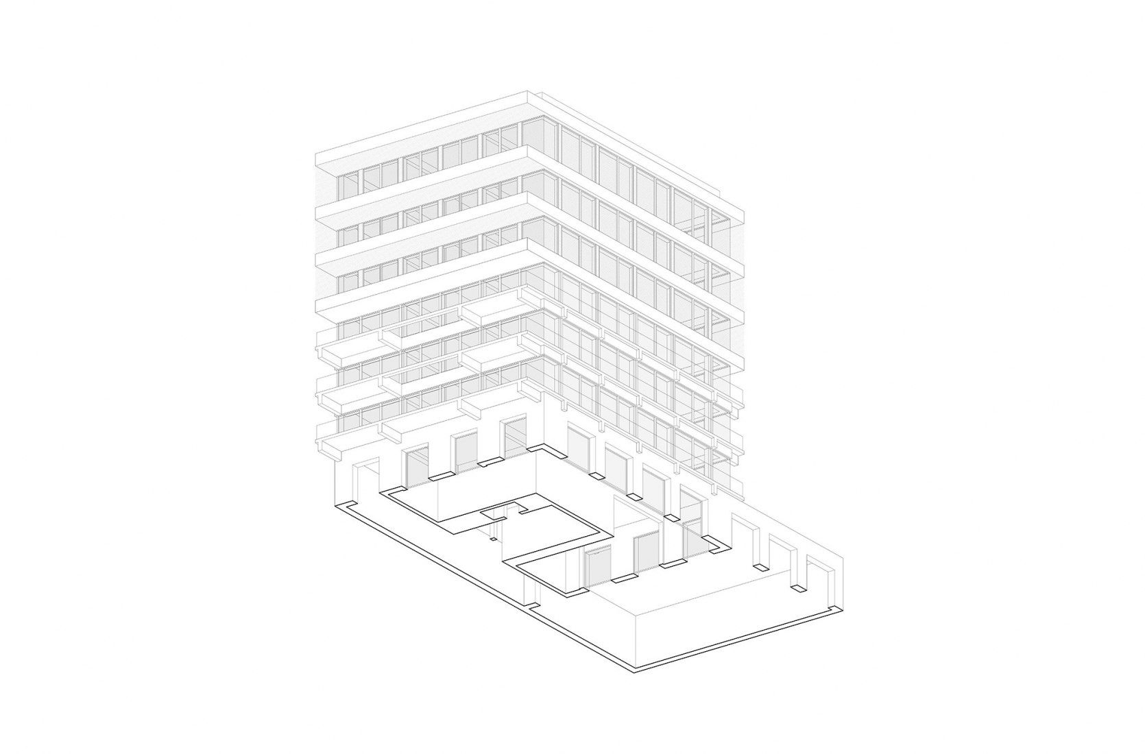 A live-work housing complex in a post-industrial area. The Doors by ...