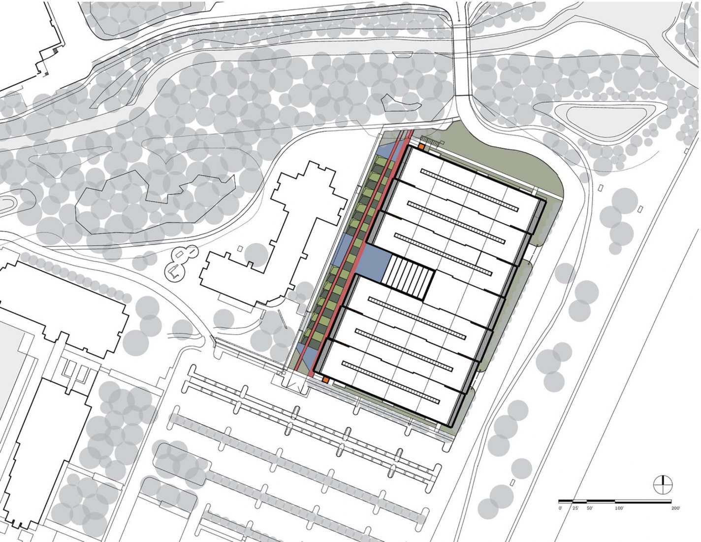 Beyond parking. LA Garage at Nike World Headquarters by SRG Partnership ...