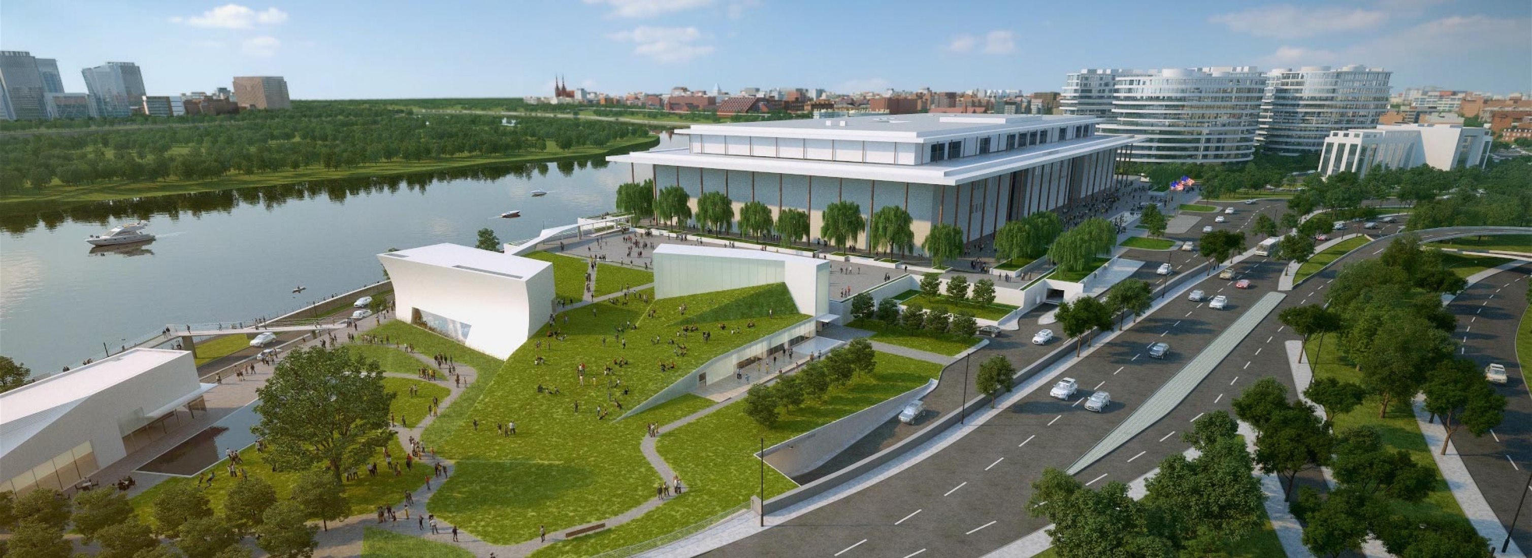 Steven Holl Architects near completing the REACH, at Kennedy Center ...