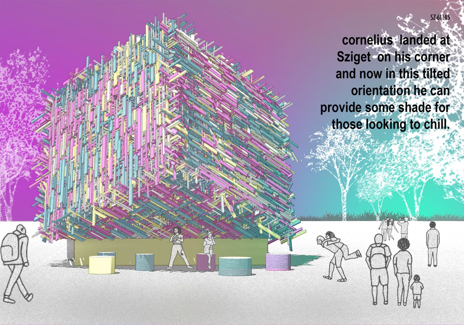 Winners of the Structures of Freedom competition for the Sziget ...