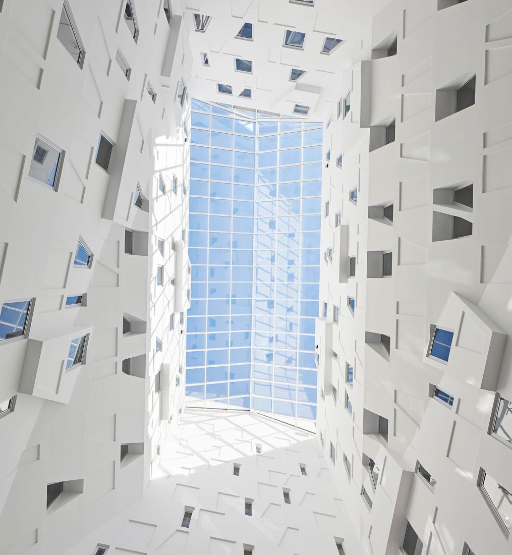 An opportunity to improve society. Atrium at Sumner by Studio Libeskind ...